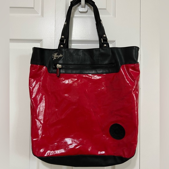 Kipling | Bags | Fergie For Kipling Red Lionheart Large Tote | Poshmark